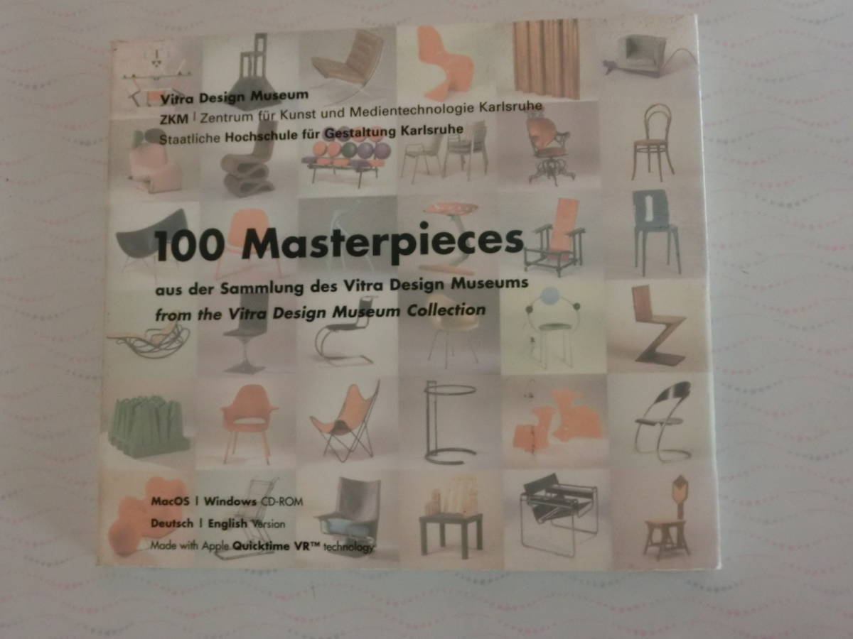 【やや傷や汚れあり】100 masterpieses CD-ROM vitra design museum ヴィトラ ミッドセンチュリー ...
