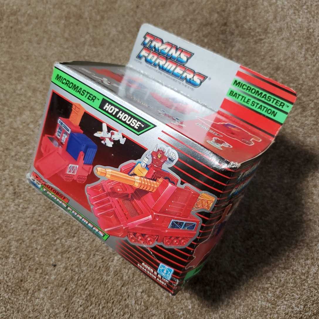 【やや傷や汚れあり】HASBRO AUTOBOT TRANSFORMERS MICROMASTER HOT HOUSE マイクロマスター ...