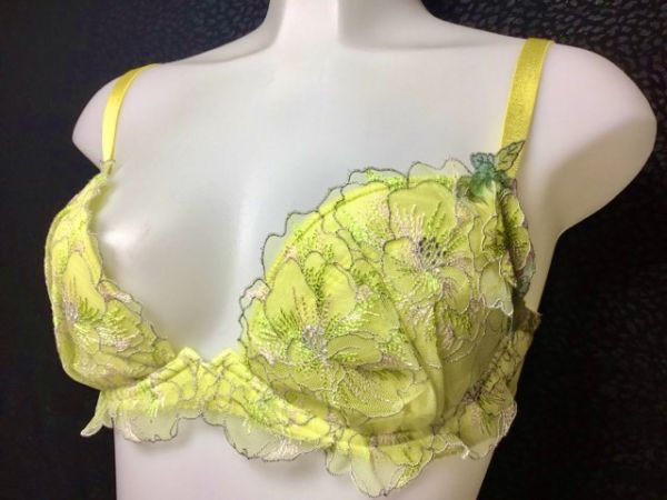 【未使用に近い】CL-311★Eカップ★E75★ワコール PARFAGE パルファージュ BCL441 フロントエックスブラ イエロー 黄色 / *ランクA* 補正ブラ の落札情報詳細 ...