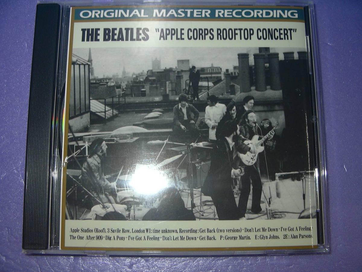 【やや傷や汚れあり】【CD/MASTERDISC】THE BEATLES「APPLE CORPS ROOFTOP CONCERT」の落札情報 ...