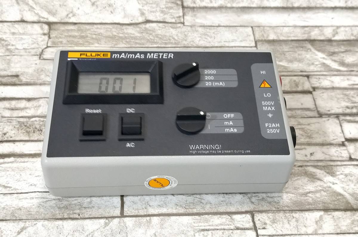 【やや傷や汚れあり】★☆FLUKE Biomedical 35035 MAS MA Meter Tester☆★の落札情報詳細 - ヤフオク ...