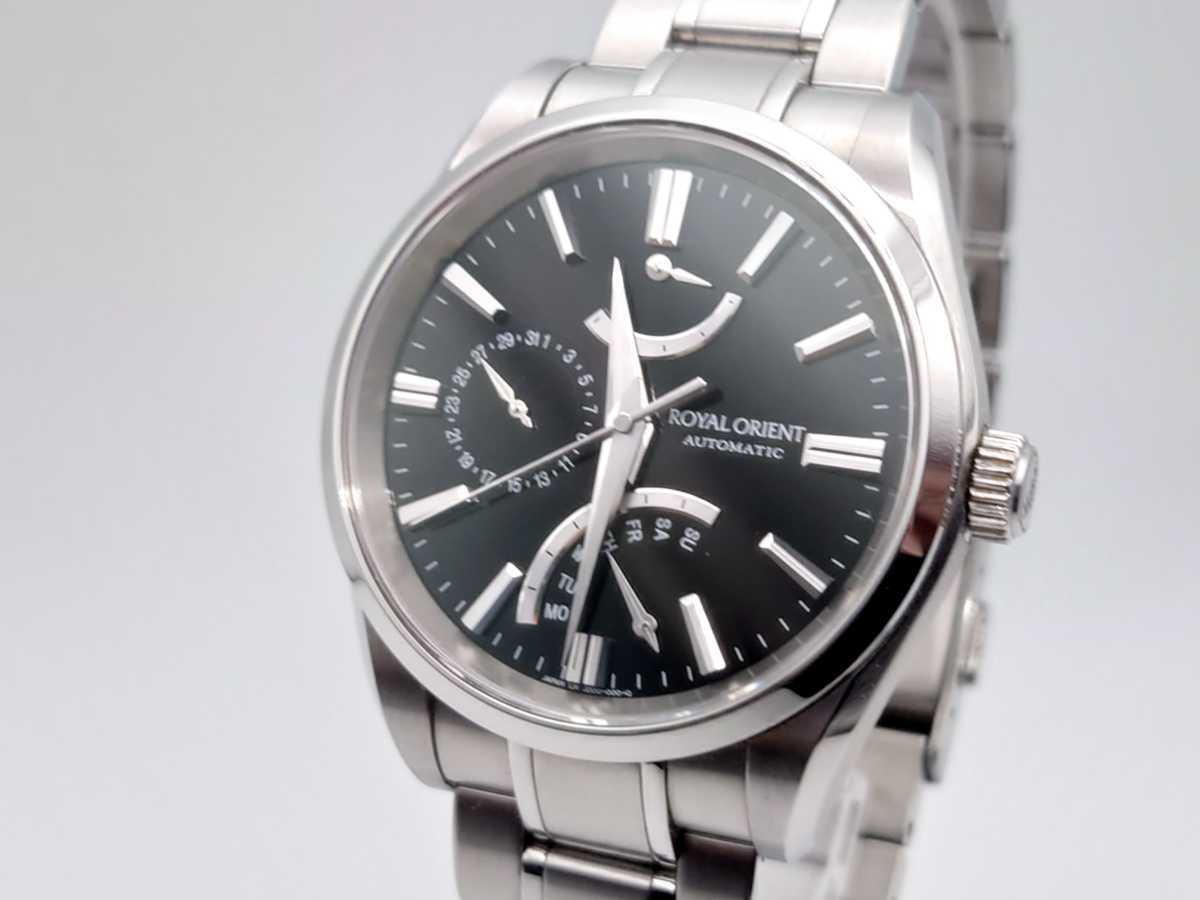 【中古】 ロイヤルオリエント レトログラード WE0021JD 定30万円 自動巻 の落札情報詳細| ヤフオク落札価格情報 オークフリー
