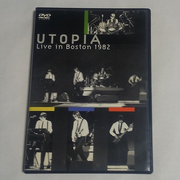 【やや傷や汚れあり】DVD★UTOPIA「Live in Boston 1982」ユートピア Todd Rundgren トッド・ラングレンの ...