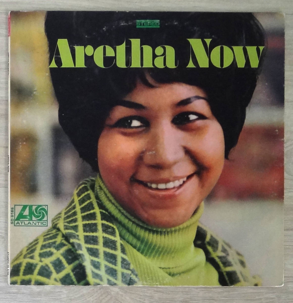 【やや傷や汚れあり】美盤! US Original 初回 ATLANTIC SD 8186 Aretha Now Aretha ...