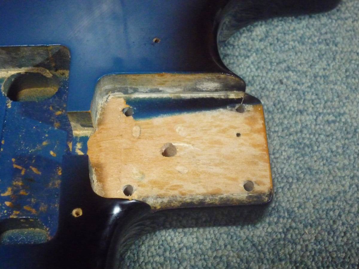 【傷や汚れあり】1987年製 FERNANDES ST-40 Body Stratocaster Type Blue Black Burst ...