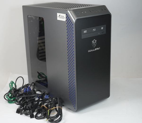 【やや傷や汚れあり】M1000【デスクトップPC】GALLERIA Ryzen 7 3700X 3.6Ghz/メモリ32GB/M.2 512GB/HDD 8TB/電源750w/BD/Win11 ...