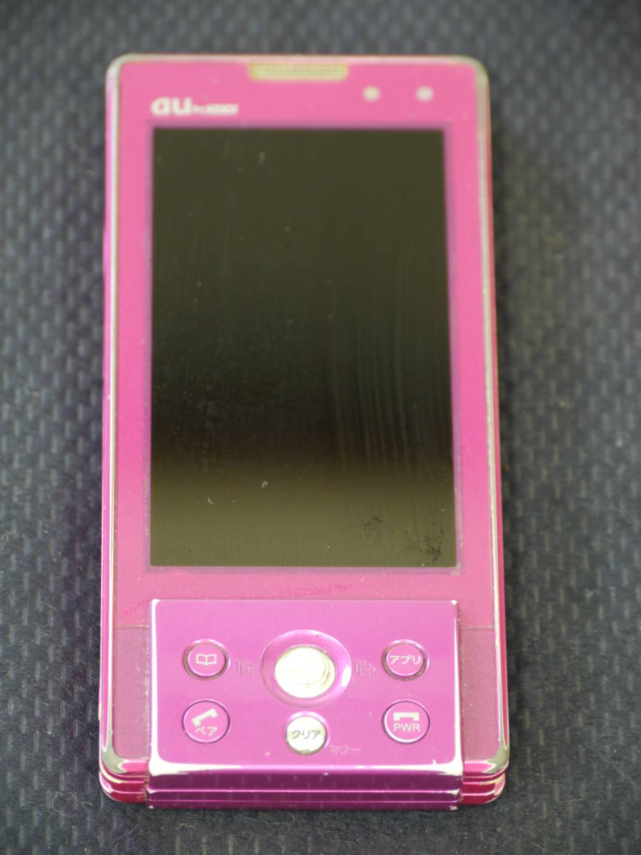 【傷や汚れあり】au by KDDI CDMA SA001 KYOCERA Bohemian Pink ボヘミアンピンク 動作確認済の落札情報 ...