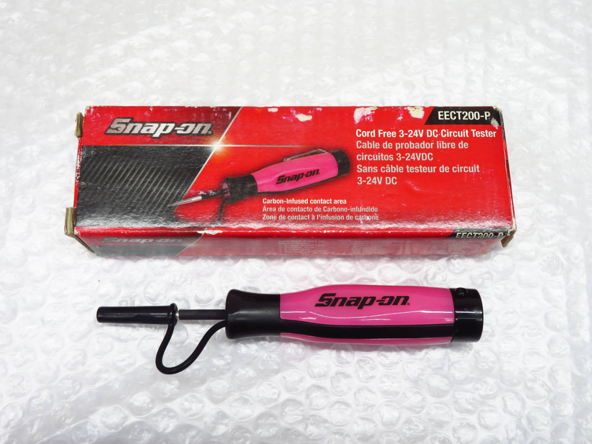 【目立った傷や汚れなし】スナップオン コードレス サーキットテスター EECT200-P 工具 管理4tr1108Zの落札情報詳細 ...