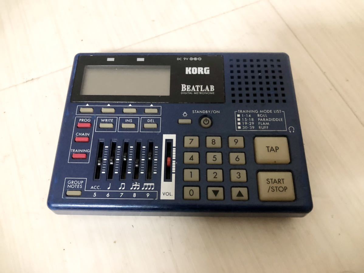 【やや傷や汚れあり】KORG BEATLAB BTL-1 メトロノーム コルグ ビートラボの落札情報詳細 - ヤフオク落札価格検索 オークフリー