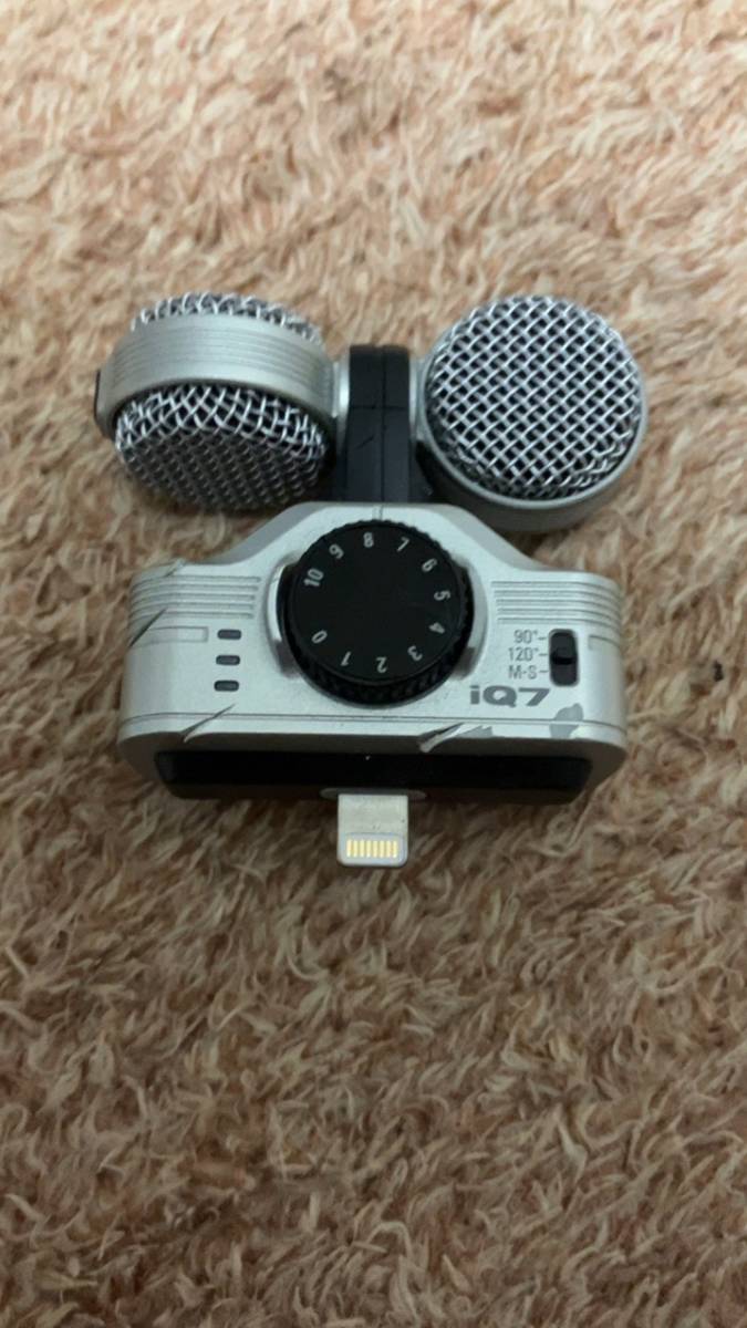 【やや傷や汚れあり】ZOOM iQ7 iPhone/iPad/iPod touch Lightning用マイク 中古品の落札情報詳細 ...