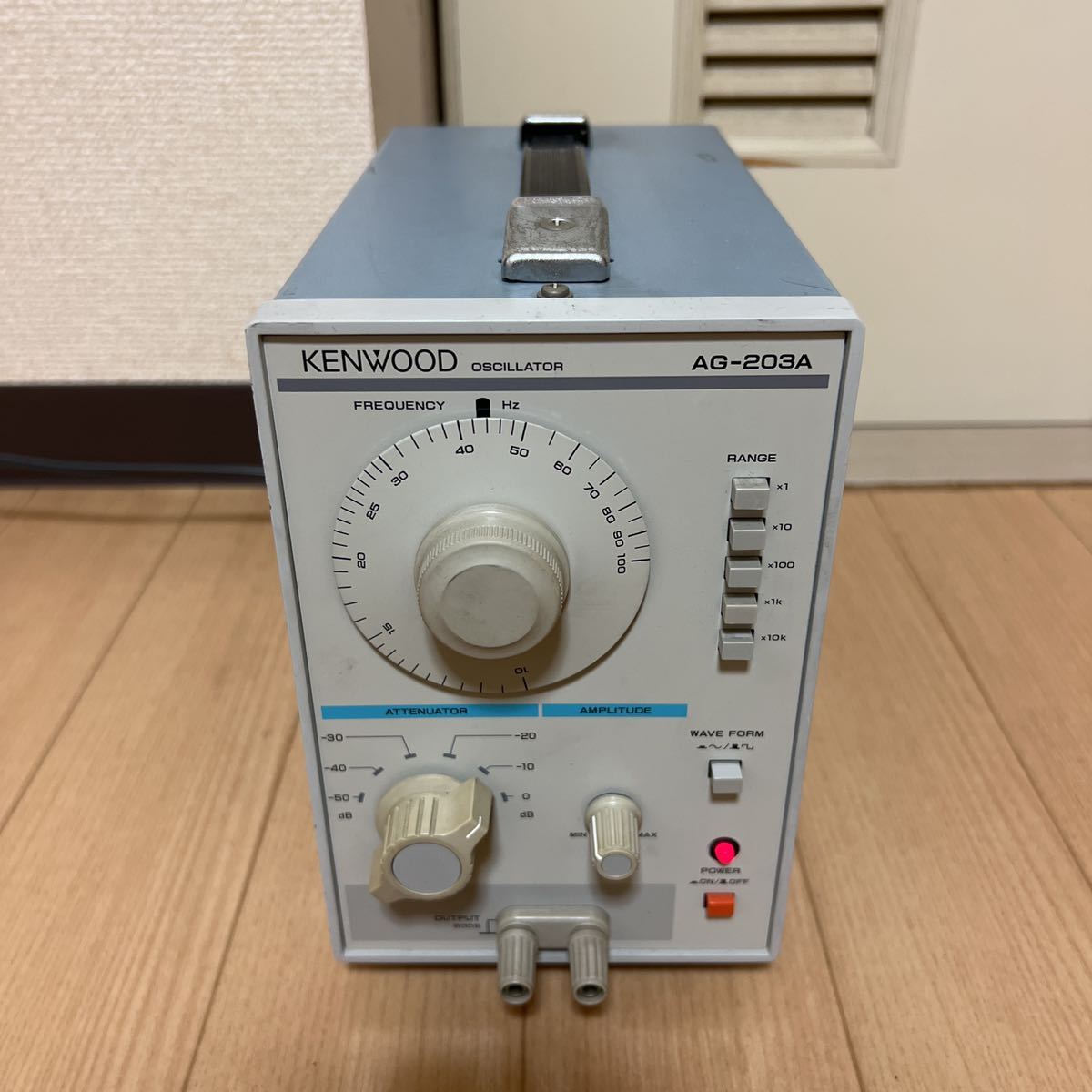 【傷や汚れあり】KENWOOD OSCILLATOR ケンウッド オシレーター AG-203A 発振器の落札情報詳細 - ヤフオク落札価格検索 ...