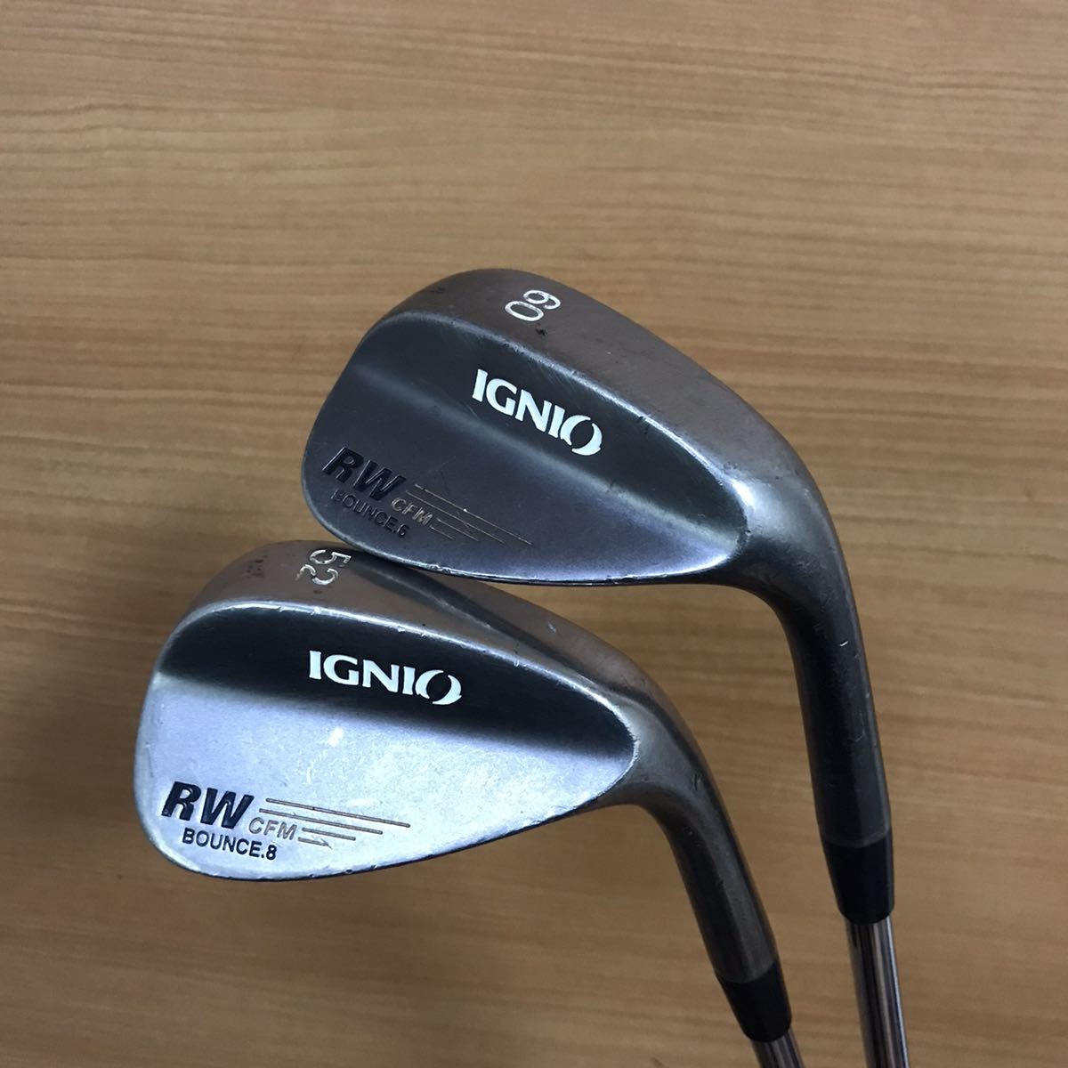【傷や汚れあり】IGNIO RW CFM ウェッジセット 52.60度の落札情報詳細 - ヤフオク落札価格検索 オークフリー
