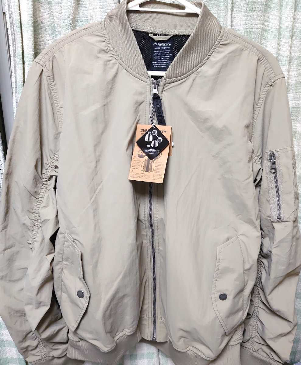 【未使用】ワークマン【LLサイズ】MA-1タイプユーティリティジャケット サンド FieldCore UJ002E WORKMAN UTILITY JACKETの落札情報詳細 - Yahoo ...