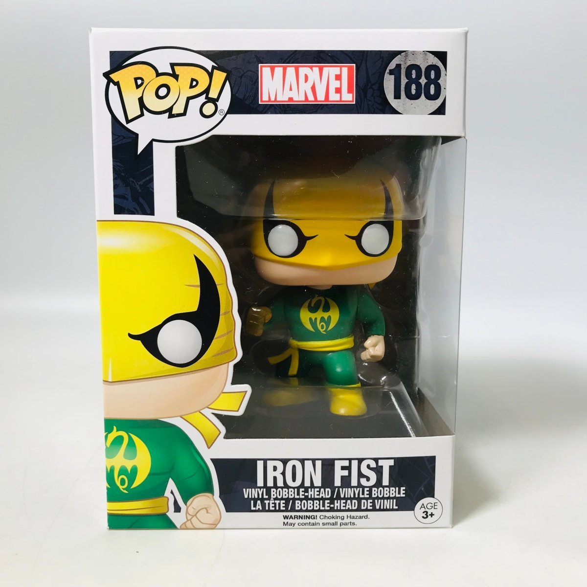 【未使用】新品未開封 Funko POP ファンコ MARVEL IRON FIST 188 アイアン フィストの落札情報詳細 - Yahoo ...