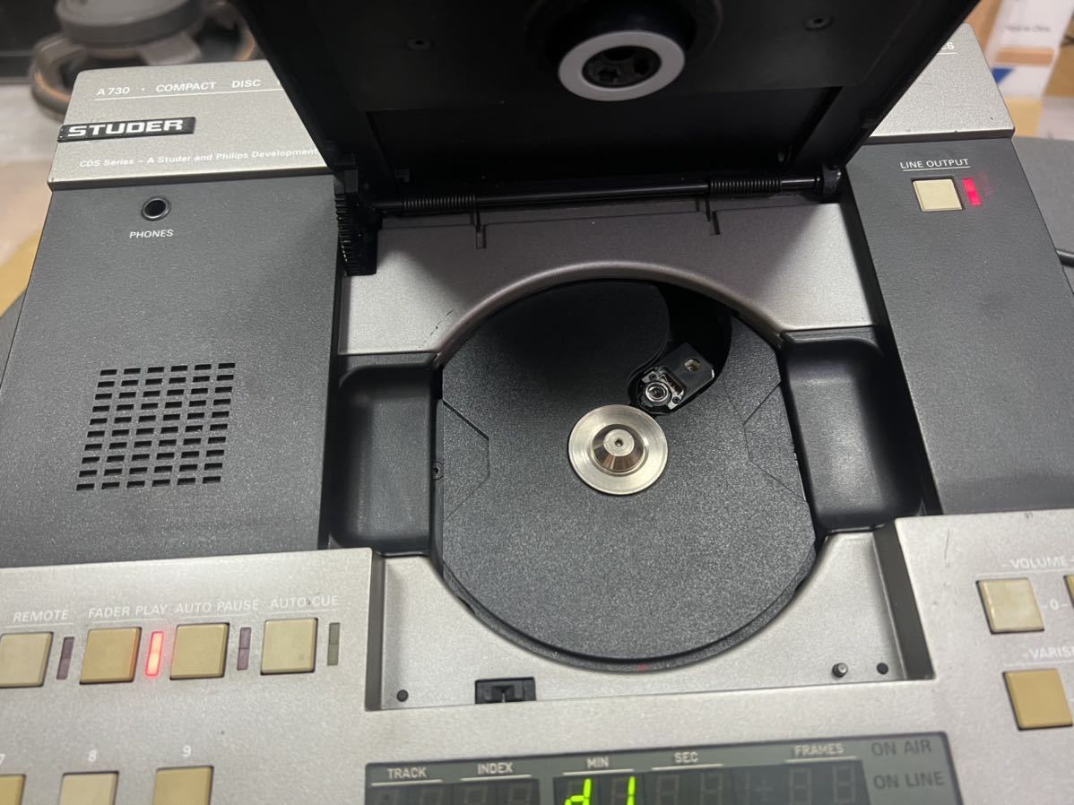 【やや傷や汚れあり】STUDER スチューダー A730 CDM4 プレーヤー !動作品(2)の落札情報詳細 - ヤフオク落札価格検索 オークフリー