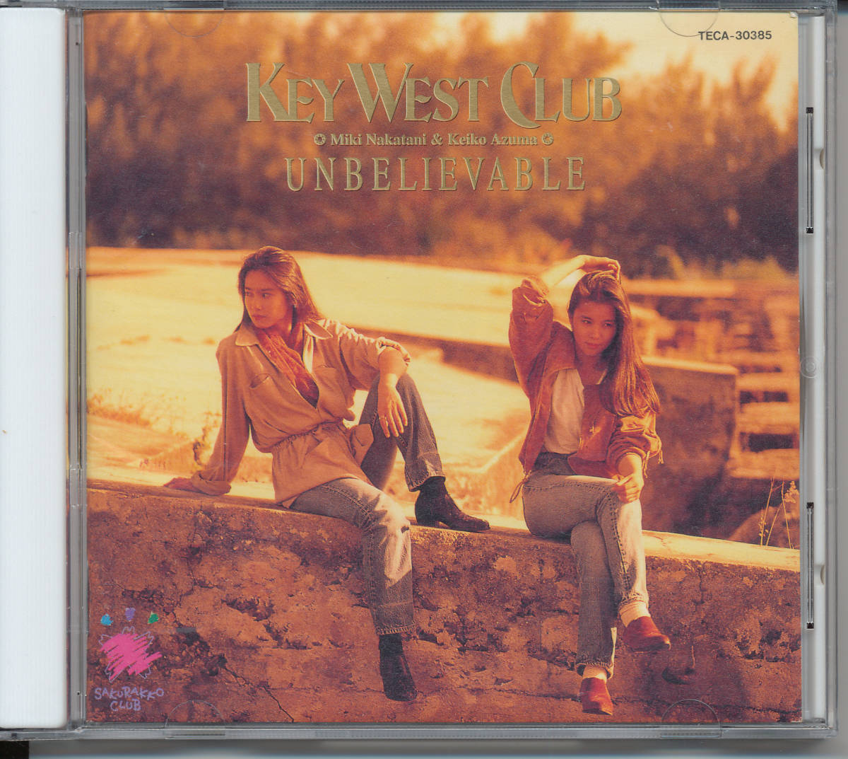 【目立った傷や汚れなし】KEY WEST CLUB CD「UNBELIEVABLE」キーウエストクラブ アンビリーバブル 桜っ子クラブさくら組 ...