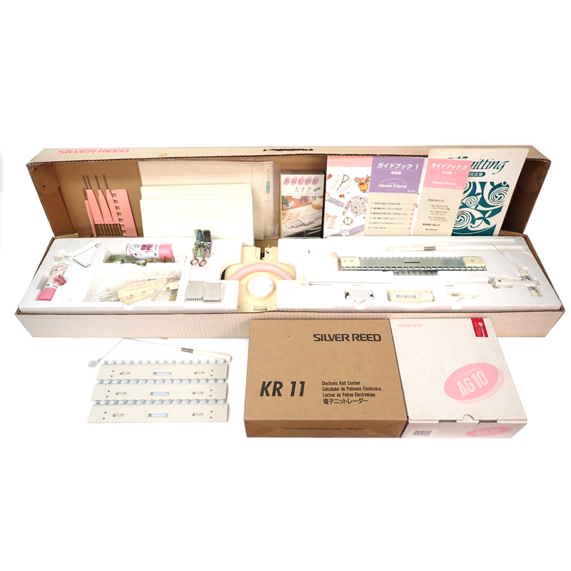 【目立った傷や汚れなし】320【売切り】シルバー精工 SILVER REED 編み機 ハンズフレンド KB-360 電子ニットレーダー ...
