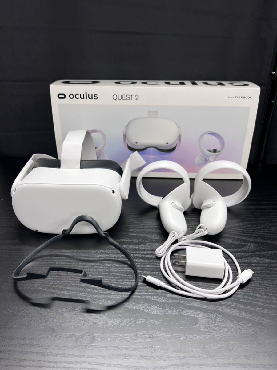 【やや傷や汚れあり】☆注目☆ 1000円スタート 【美品】Oculus QUEST 2 動作確認済み 箱付き Facebookの落札情報詳細 - ヤフオク落札価格検索 オークフリー