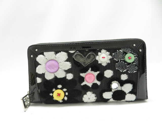 【未使用に近い】1円 超美品 シンクビー！ ラウンドファスナー 長財布 ブラック BN507 の落札情報詳細| ヤフオク落札価格情報 オークフリー