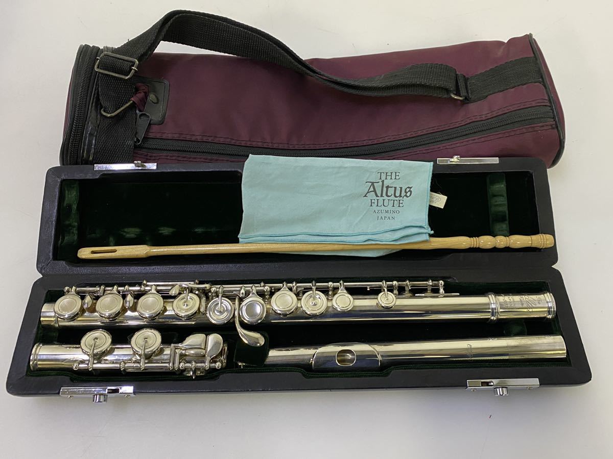 【やや傷や汚れあり】サ2142M★ALTUS FLUTE アルタスフルート AZUMINO アズミノフルート AFL-807★★の落札情報詳細 ...