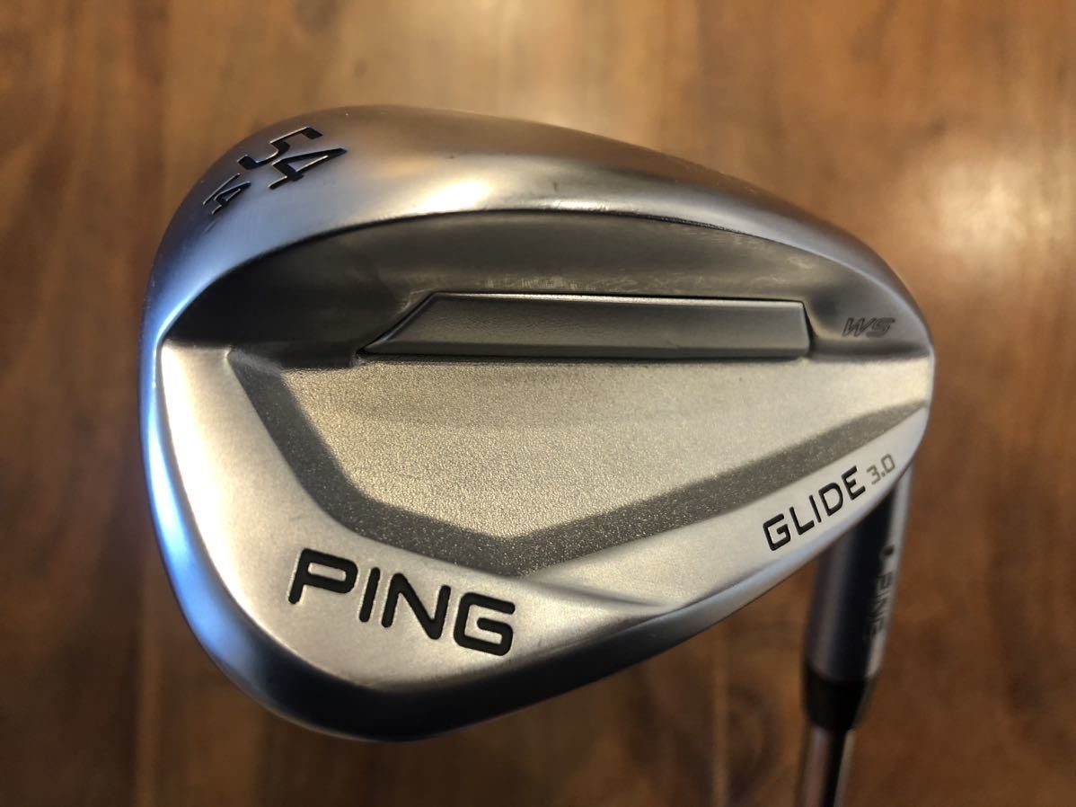 【目立った傷や汚れなし】PING ピン GLIDE3.0 54度(WS) ワイドソール Z-Z115 シャフト ドットカラー（ブラック） 美品中古の落札情報詳細 - ヤフオク落札価格検索 オークフリー
