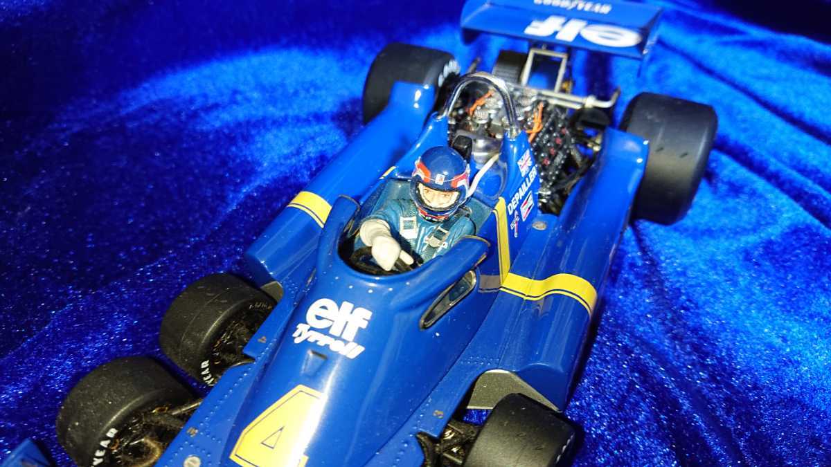 【目立った傷や汚れなし】1/18 EXOTO エグゾト 京商 Tyrell FORD P34 1976 SWEDEN GP ELF ...