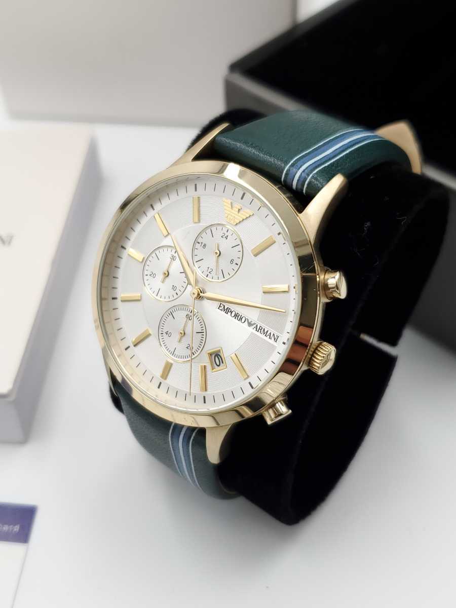 【未使用に近い】ほぼ未使用品 エンポリオアルマーニ 「レナート」 AR-11233 メンズ腕時計の落札情報詳細 - ヤフオク落札価格検索 オークフリー
