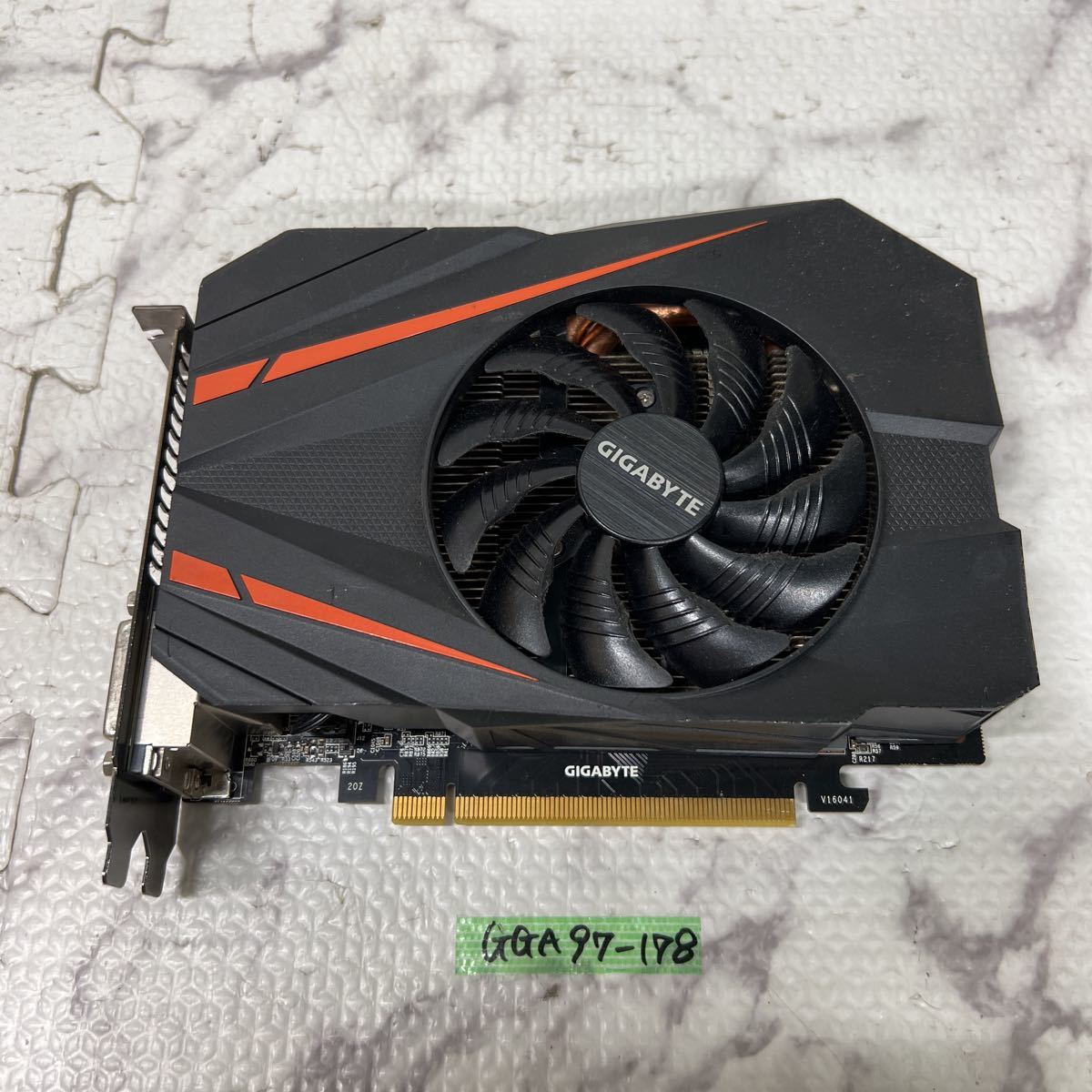 【傷や汚れあり】GGA97-178 激安 グラフィックボード GIGABYTE Geforce GTX 1070 GDDR5 8G 256Bit GV-N1070IXOC-8GD 認識.画像 ...