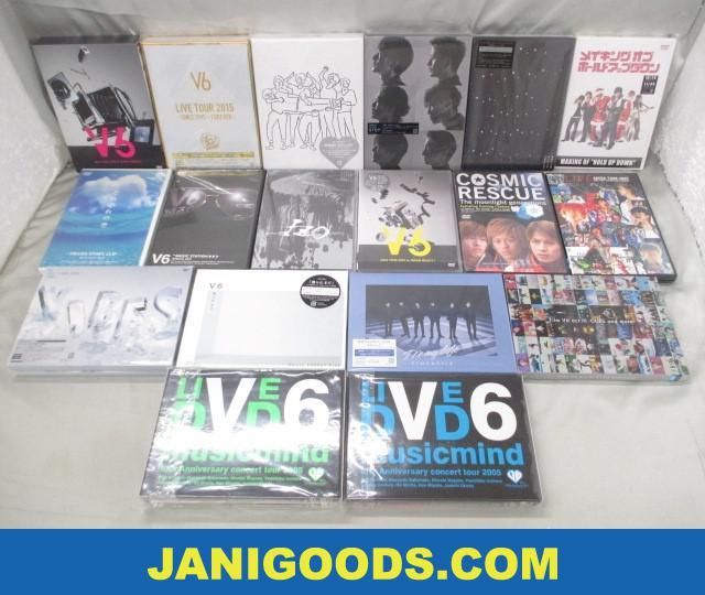 【やや傷や汚れあり】V6 CD/DVD/Blu-rayセット ASIA TOUR 2010 in JAPAN READY?/LIVE TOUR 2015/LIVE TOUR 2017 The ...
