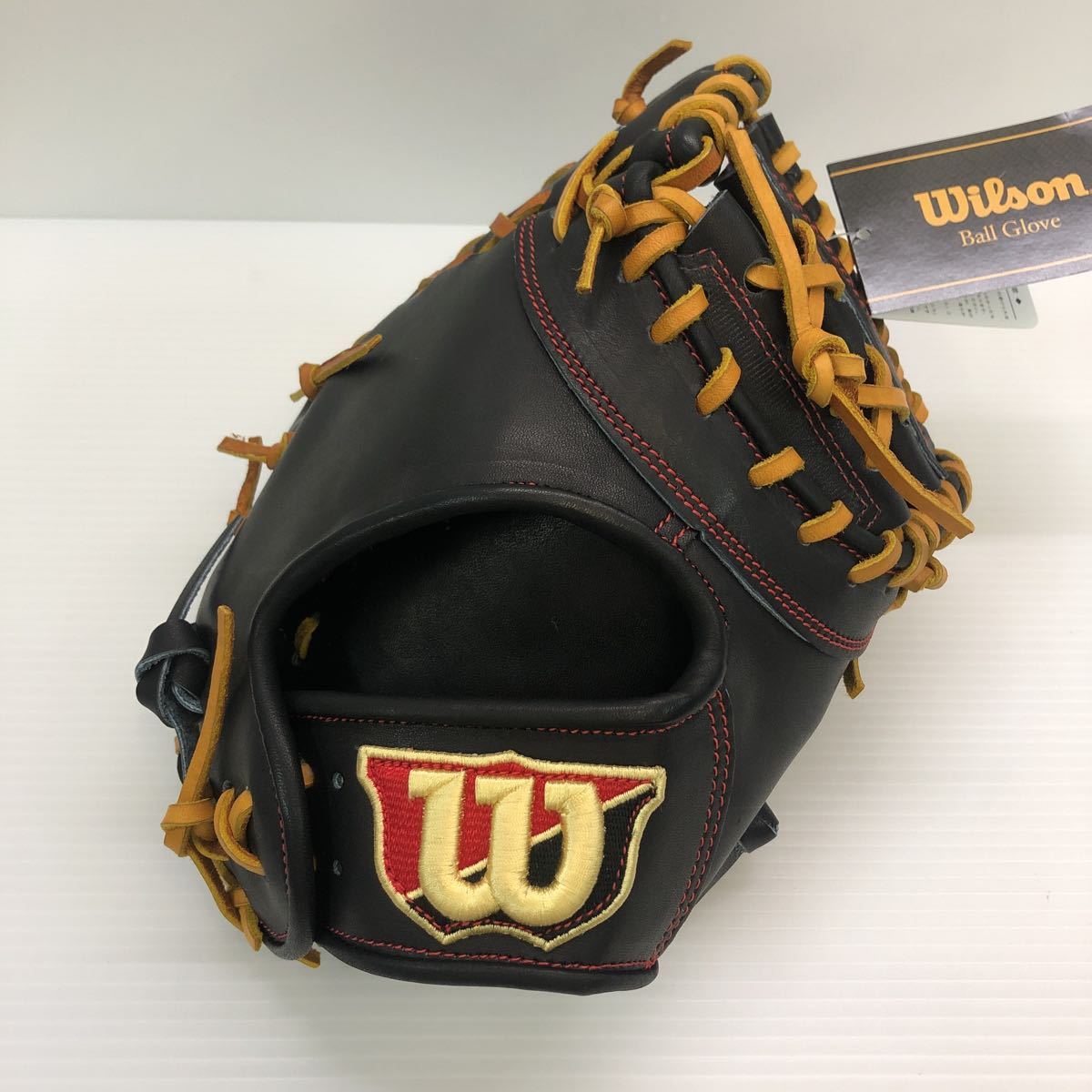 【未使用】G-3393 タグ付き未使用品 ウィルソン Wilson Try Hard トレーニング用 一塁手用 WTAHTG3FZ グラブ ...