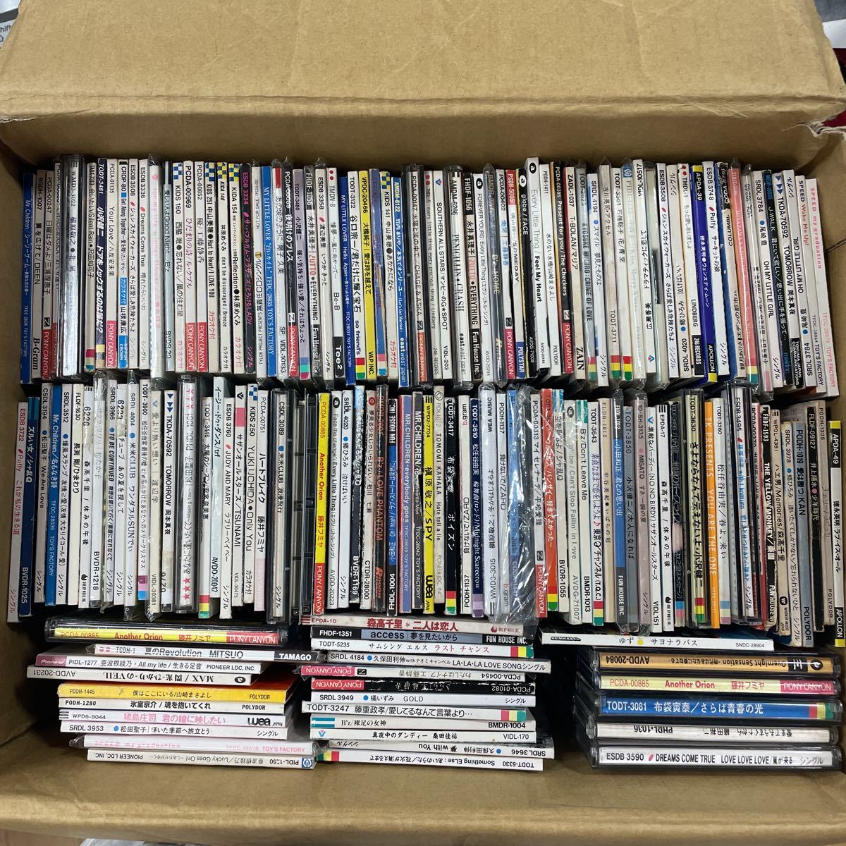 【目立った傷や汚れなし】MCD-41 CD 【まとめ出品】90年代 邦楽 J-POP 8cmCD スピッツ 松任谷由実 シャ乱Q 藤井フミヤ サザンオールスターズ 168枚セットの落札情報詳細 ...