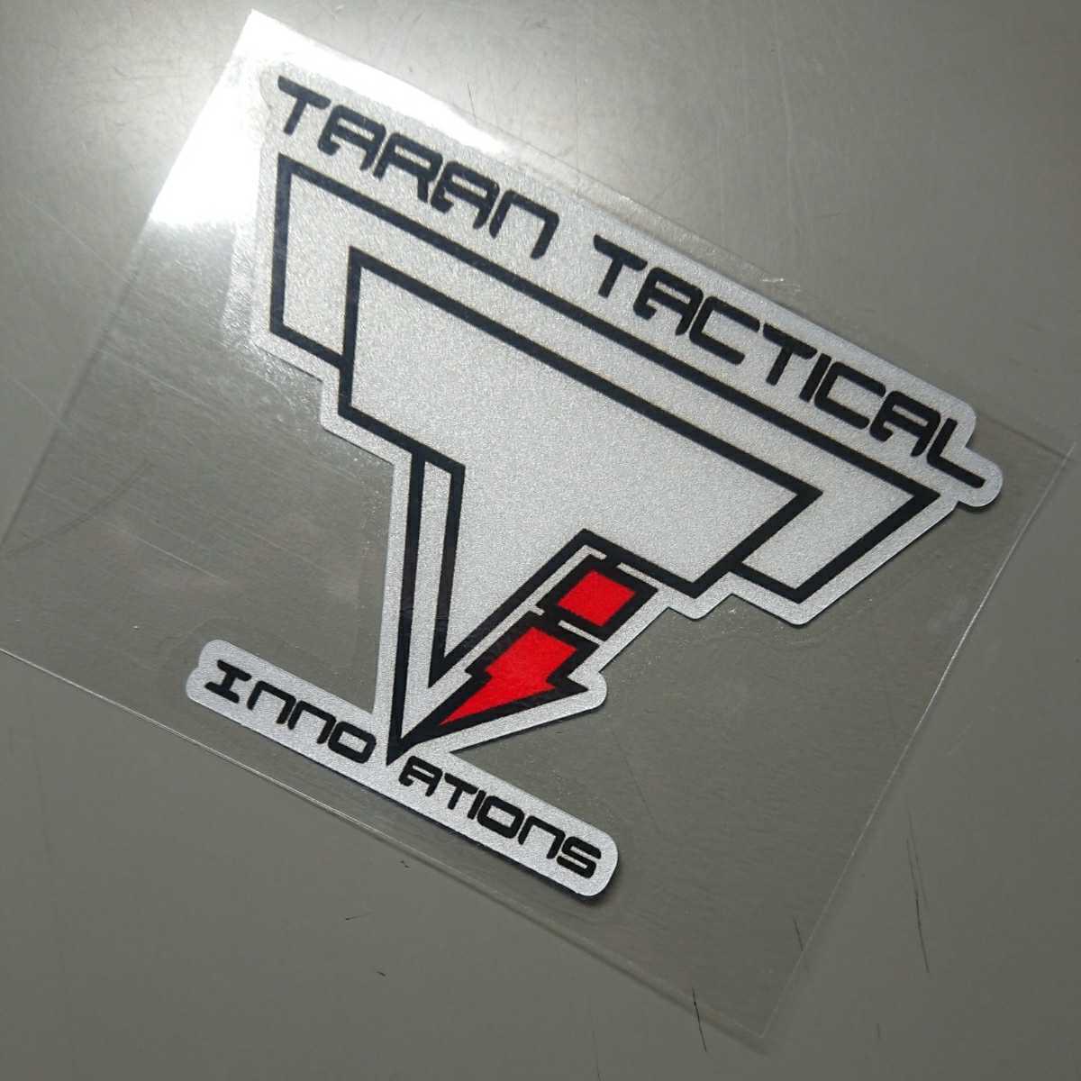 【未使用】Taran Tactical innovations ロゴ ステッカー 90×65mm WT 送料無料 TTI Combat ...