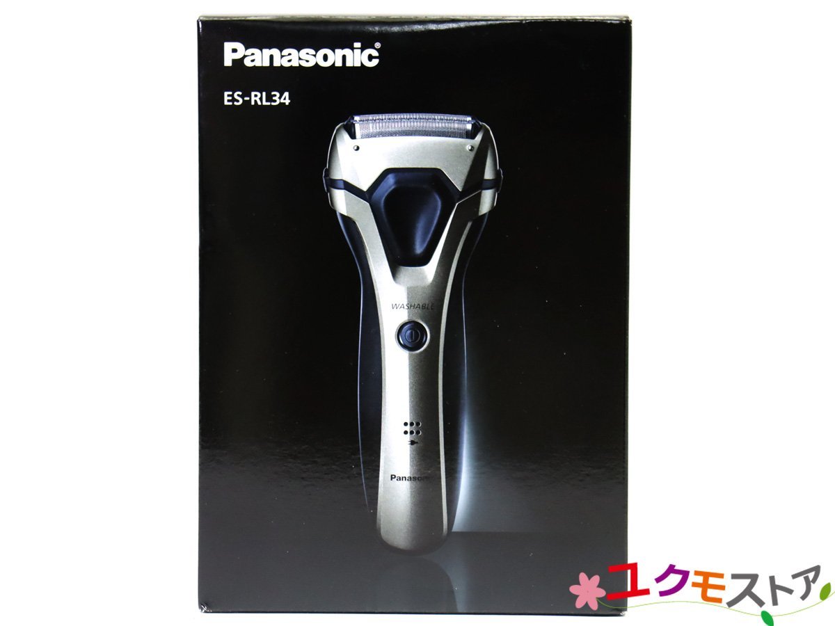 【未使用】★未使用★ Panasonic パナソニック メンズシェーバー 3枚刃 ES-RL34 -S シルバー 電気シェーバー ③ の落札 ...