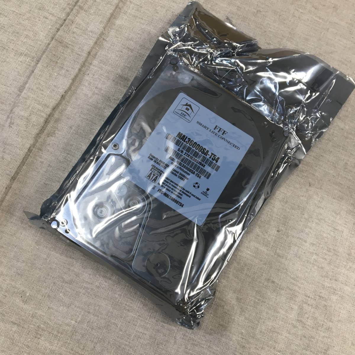 【未使用】未開封 FFF SMART LIFE CONNECTED MAL36000SA-T54 HDD 3.5インチ 6TB SATA 内蔵ハードディスク デスクトップパソコン用 の落札情報 ...