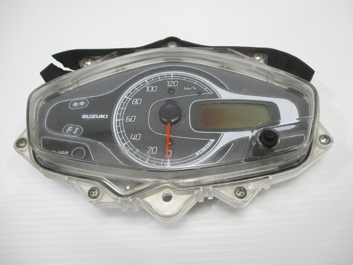 【やや傷や汚れあり】激安 アドレスv125s 純正デジタルスピードメーター 49345km Cf4ma 売り切り の落札情報詳細 ヤフオク