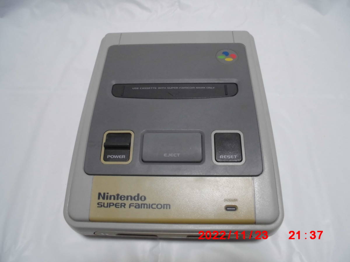 【傷や汚れあり】スーパーファミコン Nintendo SUPER Famicom 1chip-02 S25070638 通電動作確認済み 送料 ...