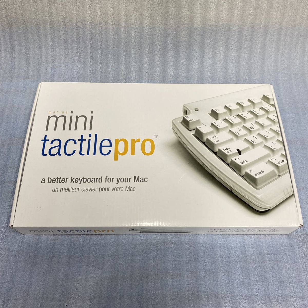【未使用】開封済み未使用★USBキーボード FK303 Matias Mini Tactile Pro Keyboard for Mac US ...