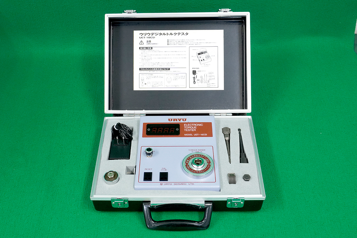 【目立った傷や汚れなし】瓜生製作 デジタルトルクテスタ UET-10CSI DEGITAL TORQUE TESTER URYU ...
