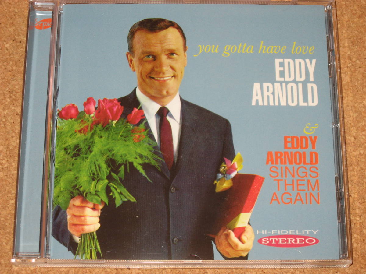 【やや傷や汚れあり】C00166297/EP1枚組-33RPM/エディ・アーノルド(EDDY ARNOLD)「Cold Cold Heart ...