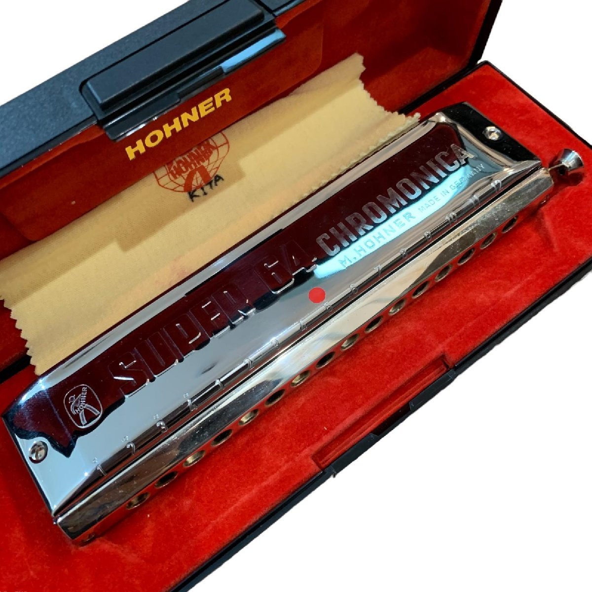 【やや傷や汚れあり】HOHNER ホーナー SUPER64 Chromonica クロモニカ NO.7582の落札情報詳細 - ヤフオク落札価格検索 オークフリー