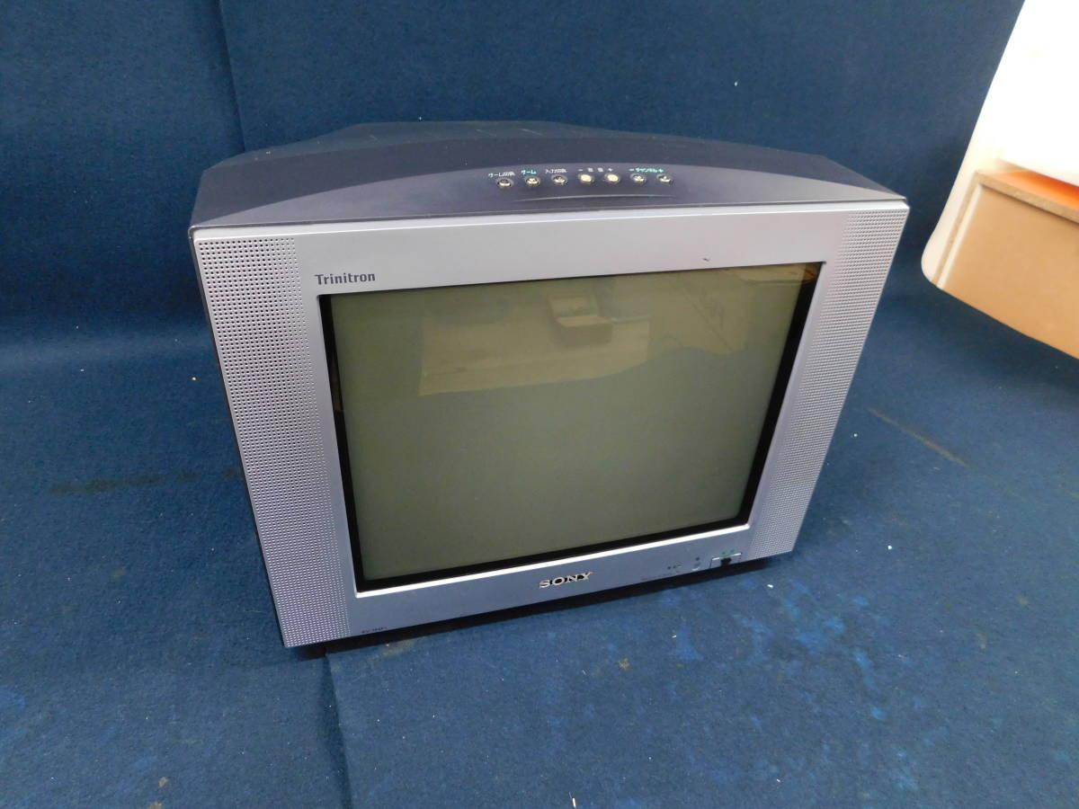 【やや傷や汚れあり】T02-1201 中古 SONY WEGA ベガ Trinitron KV-14AF1 14型 4:3 ステレオ RGB ...