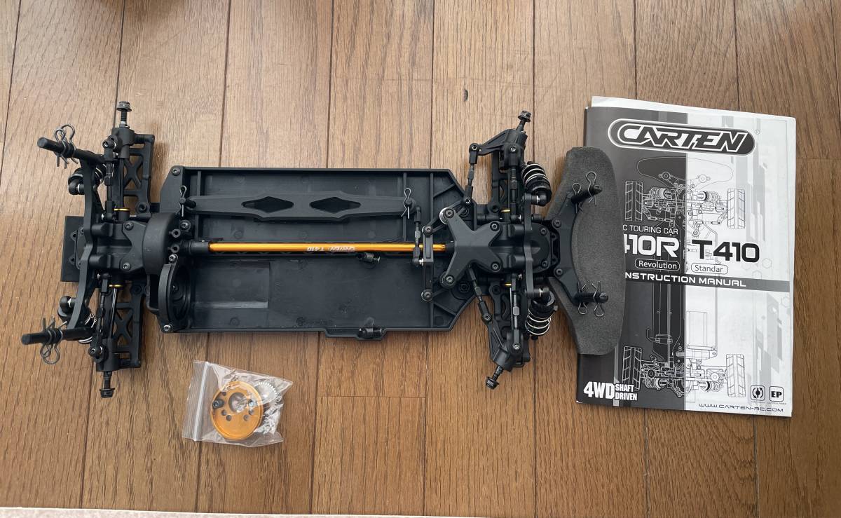 【傷や汚れあり】1/10 CARTEN T410 シャーシ 中古 ジャンクの落札情報詳細 - ヤフオク落札価格検索 オークフリー