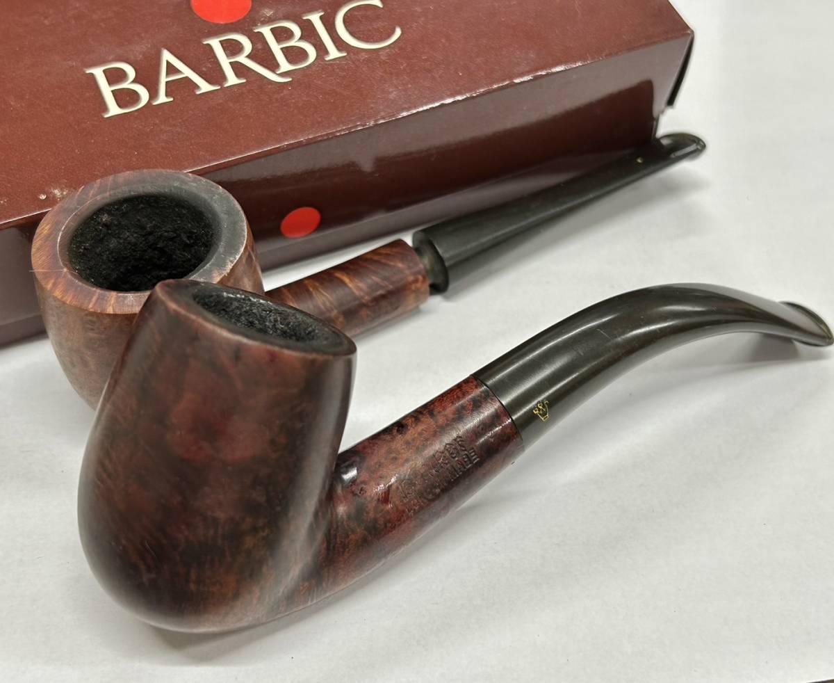 【傷や汚れあり】BARBIC バービック Bartlett & Bickley 英国製パイプ 2点 喫煙具 栃30ヨ の落札情報詳細 ...