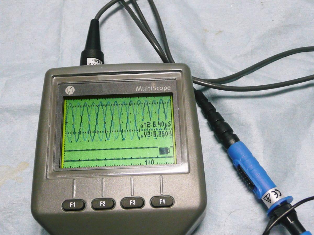 【目立った傷や汚れなし】【美品】20MHzサンプリング2chハンディ・オシロスコープ MultiScope 22－321の落札情報詳細 - Yahoo!オークション落札価格検索 オークフリー