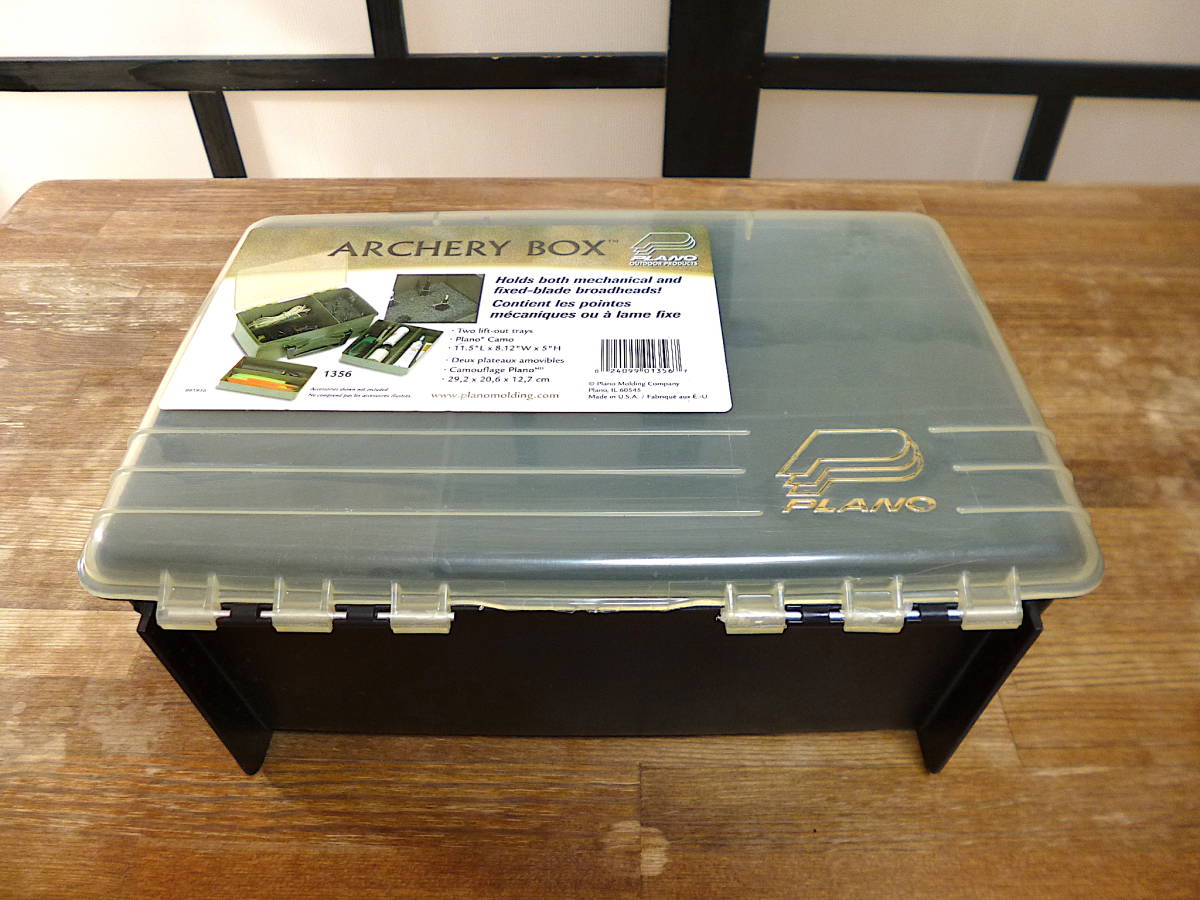 【やや傷や汚れあり】プラノ 1356 タックルボックス USA製 / PLANO 1256 ARCHERY BOX アメリカ製の落札情報詳細 - ヤフオク落札価格検索 オークフリー