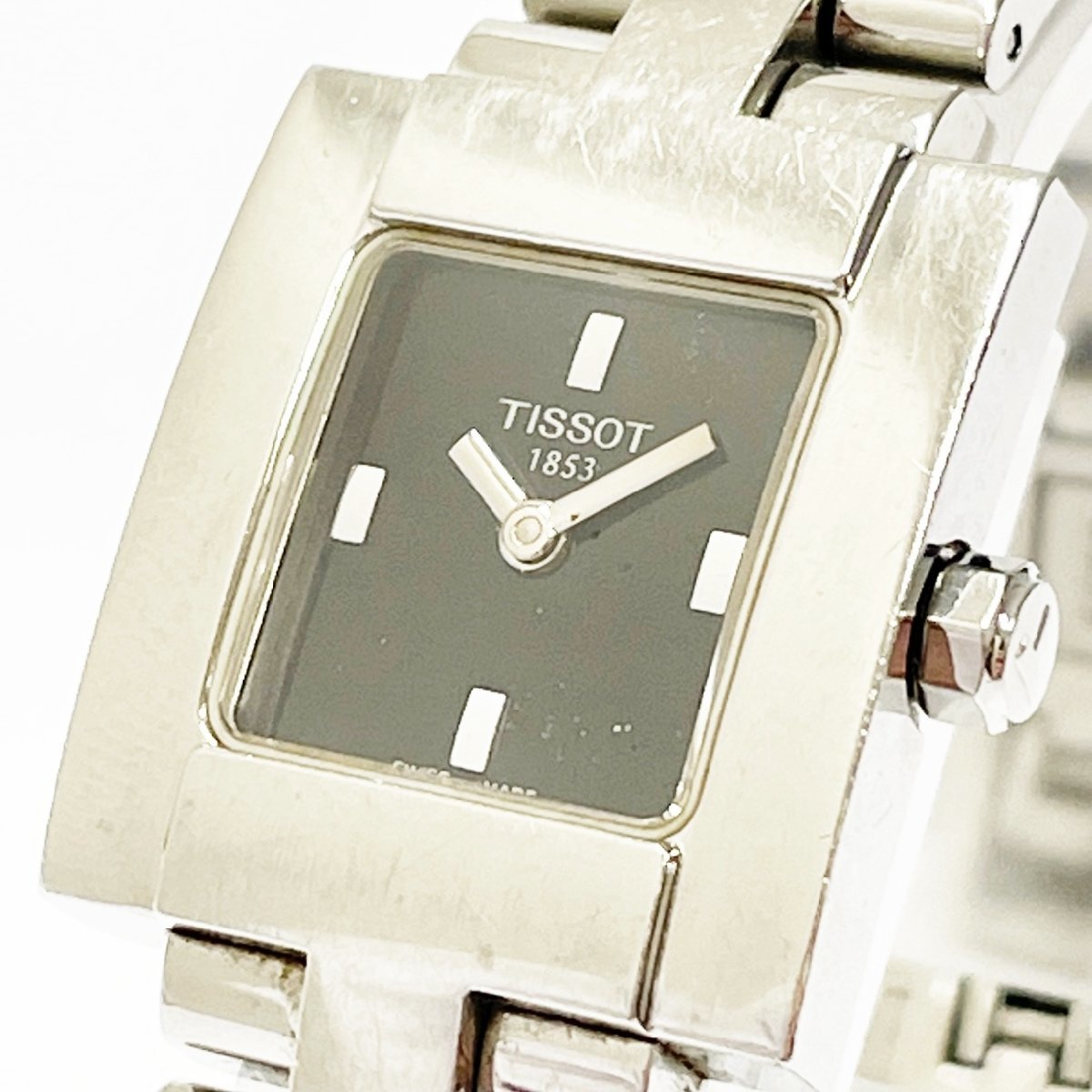 【傷や汚れあり】【1円スタート】TISSOT ティソ L950K SS ブラック文字盤 QZ レディース 130622 腕時計の落札情報詳細 - ヤフオク落札価格検索 オークフリー