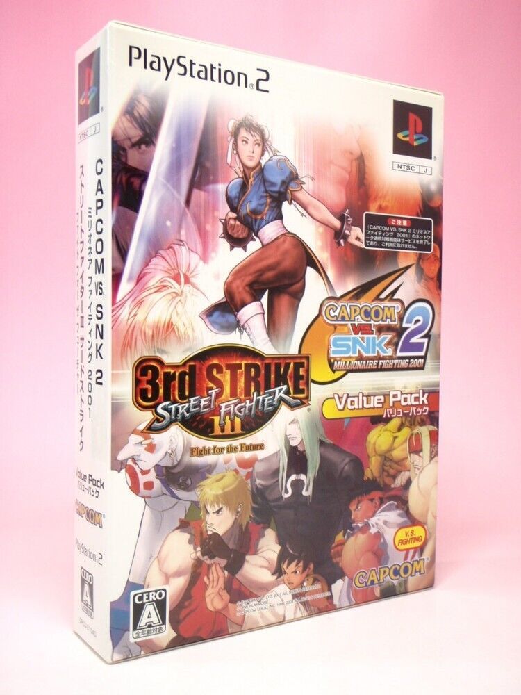 【傷や汚れあり】中古 PS2 CAPCOM VS. SNK 2 ミリオネア ファイティング 2001 ストリートファイターIII 3rd STRIKE Fight for the future ...