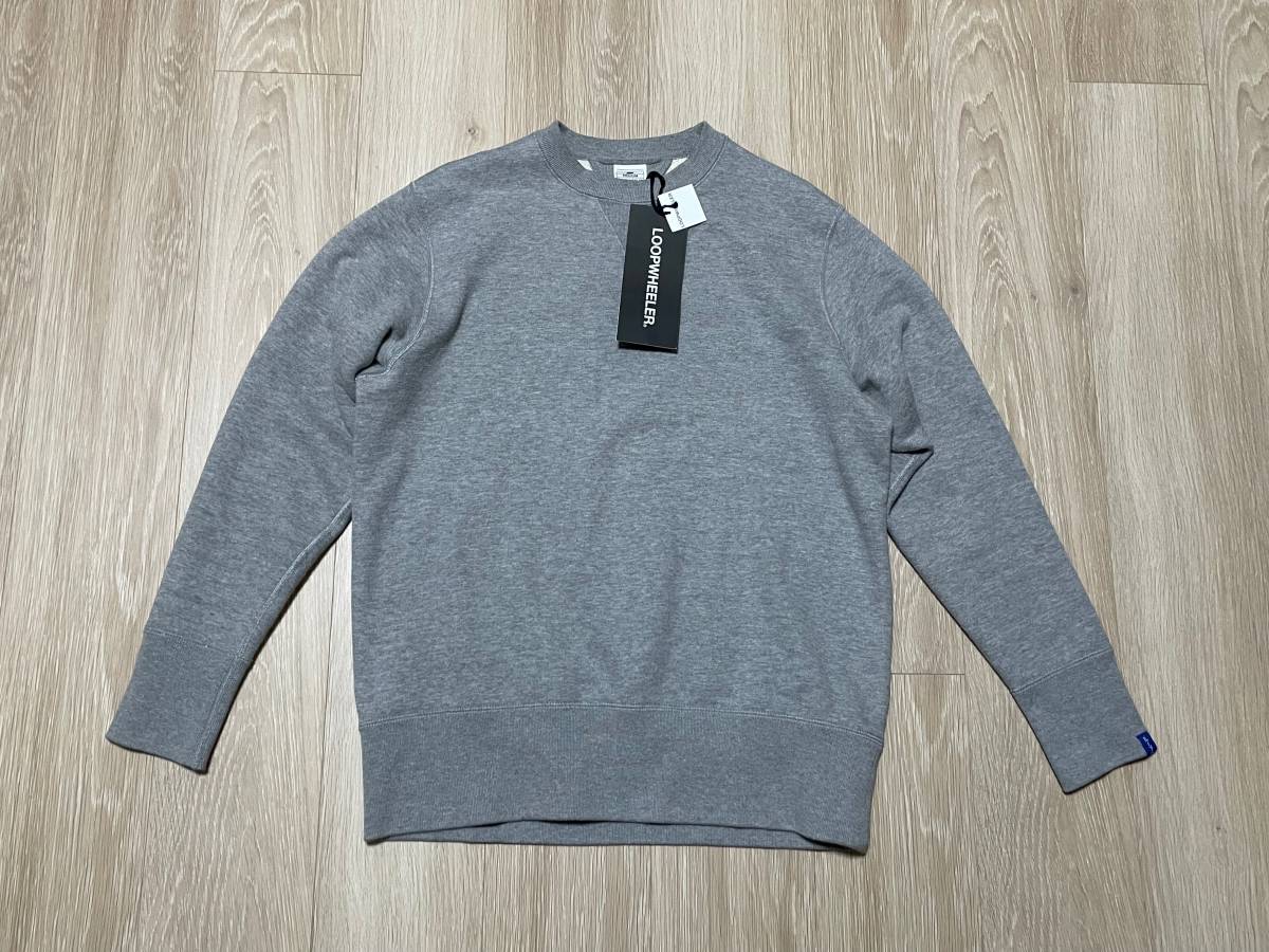 【未使用】未使用 LOOPWHEELER LW01 丸胴吊り編みクルースウェット グレーメランジ Mサイズ スウェットの落札情報詳細 - ヤフオク落札価格情報 オークフリー
