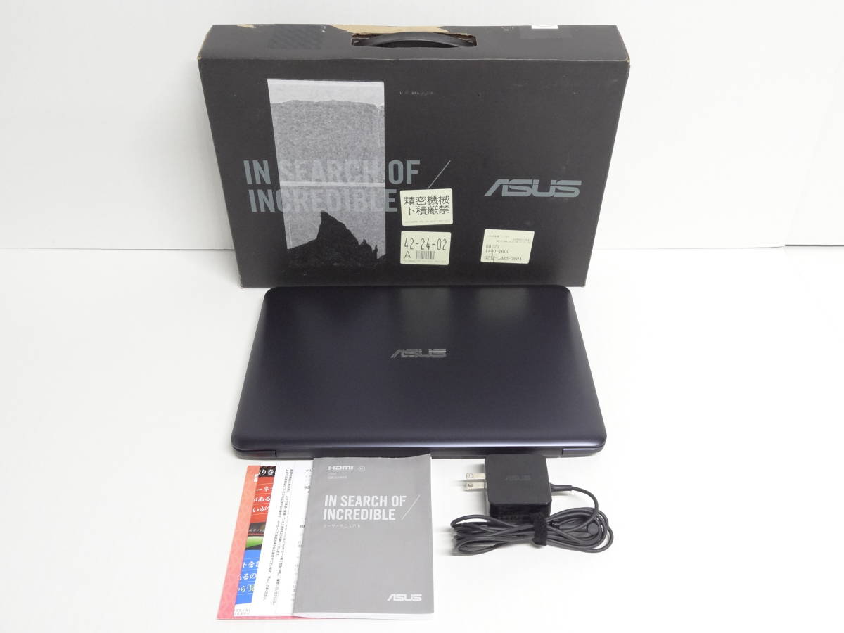 【傷や汚れあり】HE-036 ASUS E402Y/CPU AMD E2-7015 1.50GHz/メモリ 4GB/SSD 256GB ノートパソコン 中古品の落札情報詳細 - Yahoo ...