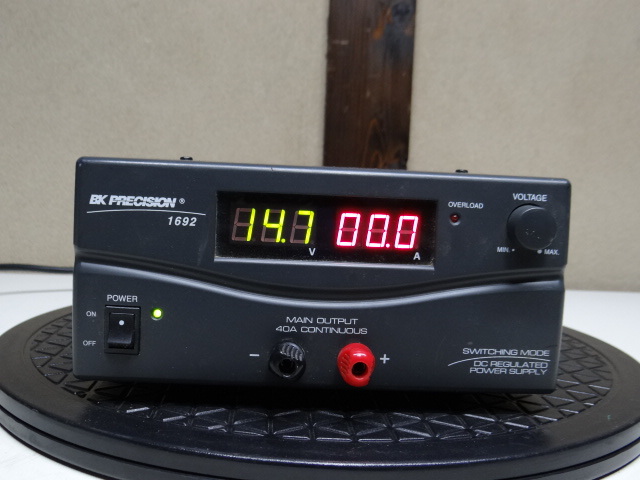 【やや傷や汚れあり】T9340 BK PRECISION model 1692 POWER SUPPLY 3-15VDC 40A 通電OK ...